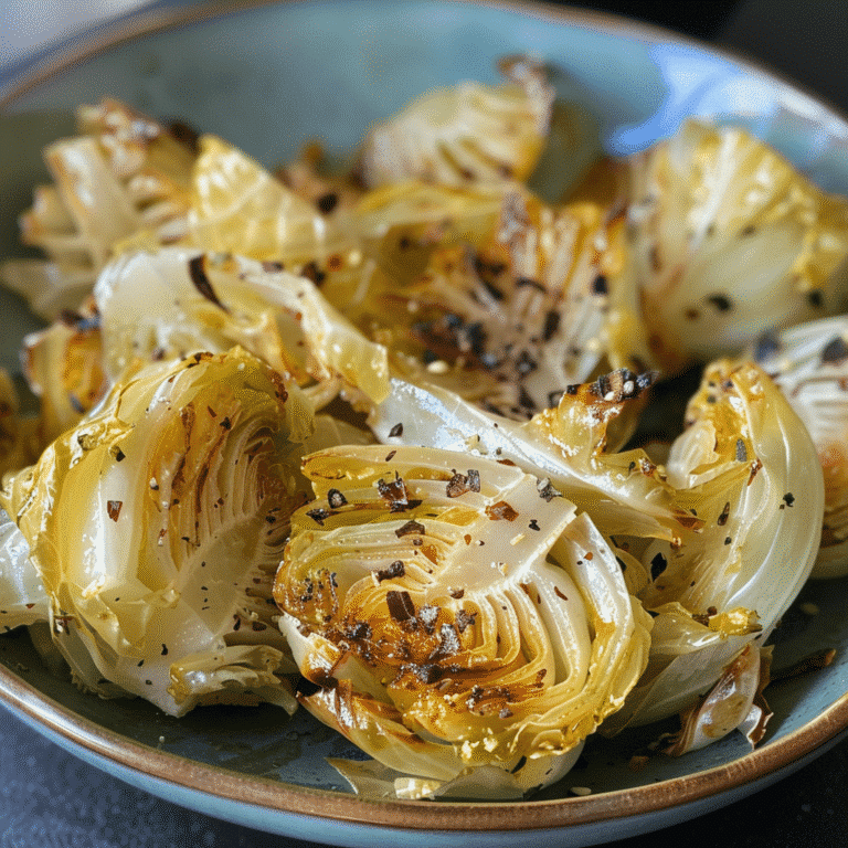 Easy Healthy Air Fryer Cabbage Recipe: Crispy in 18 Minutes